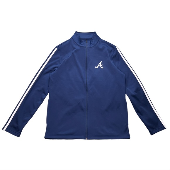 MLB | Jackets & Coats | Atlanta Braves Mlb Genuine Merchandise Full Zip ...